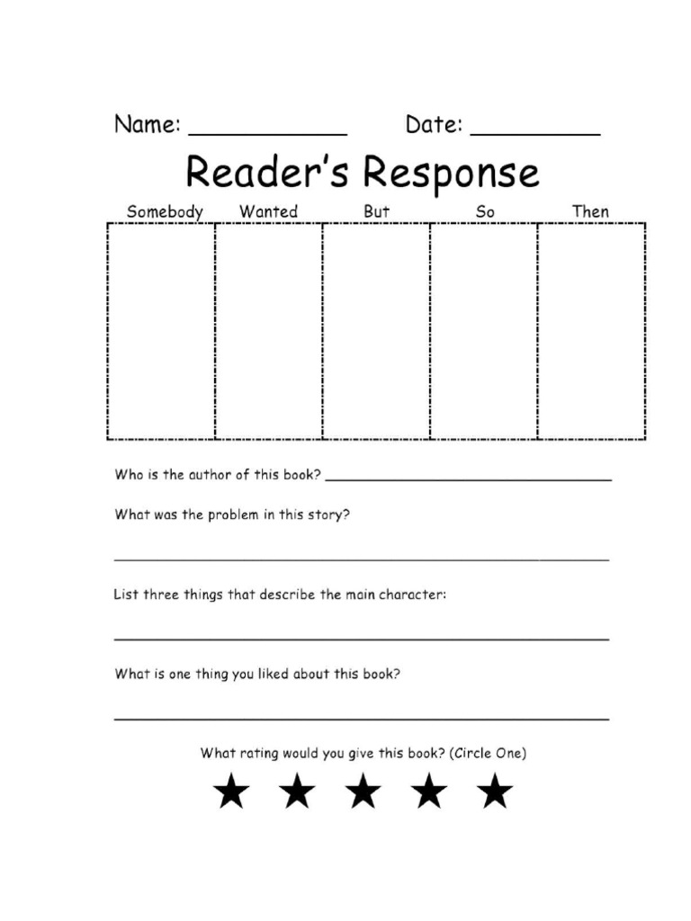 Reader's Response | PDF