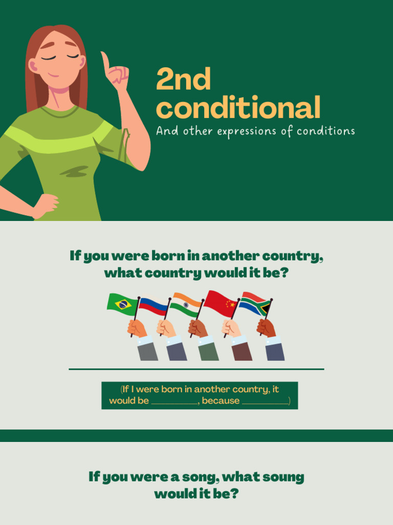 2nd Conditional | PDF | Language Mechanics | Interpretation (Philosophy)
