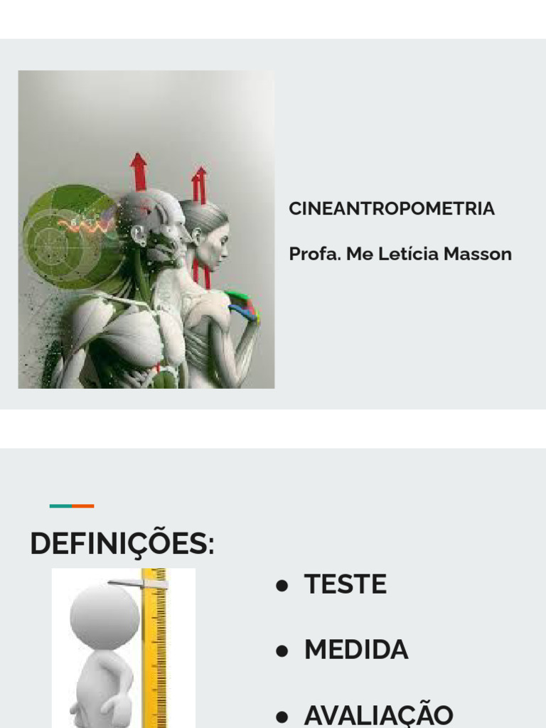 Cineantropometria Testes, Imc, Icq e Perimetros Musculares | PDF ...