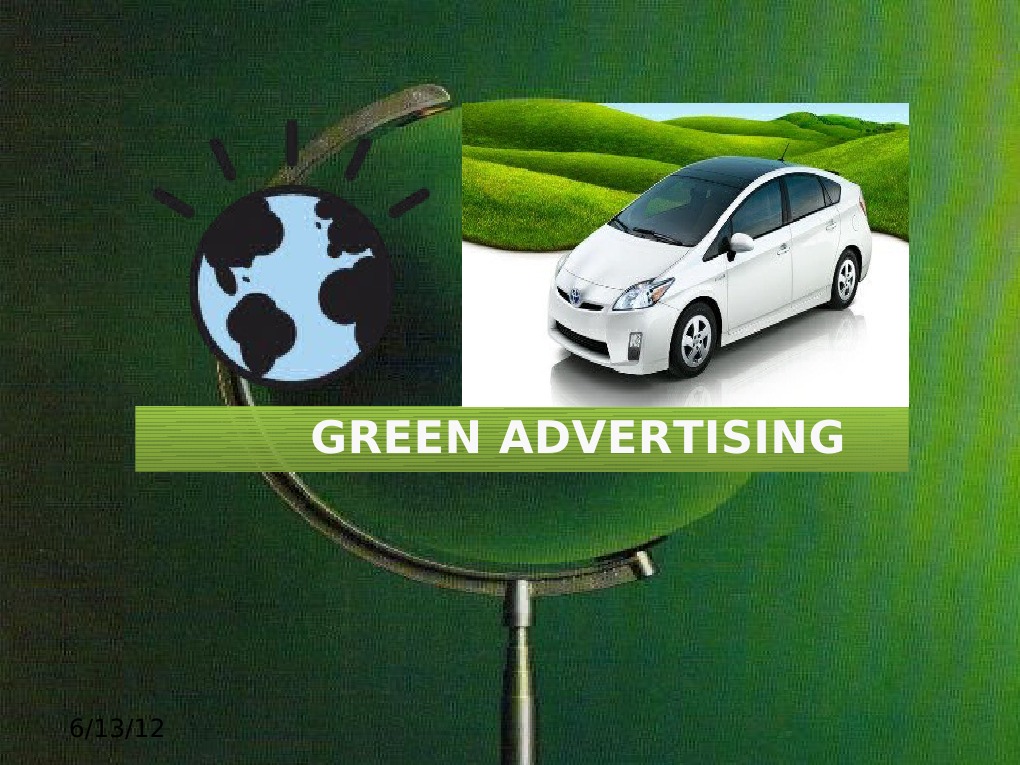 IMC Green Advertising | PDF | Advertising | Business
