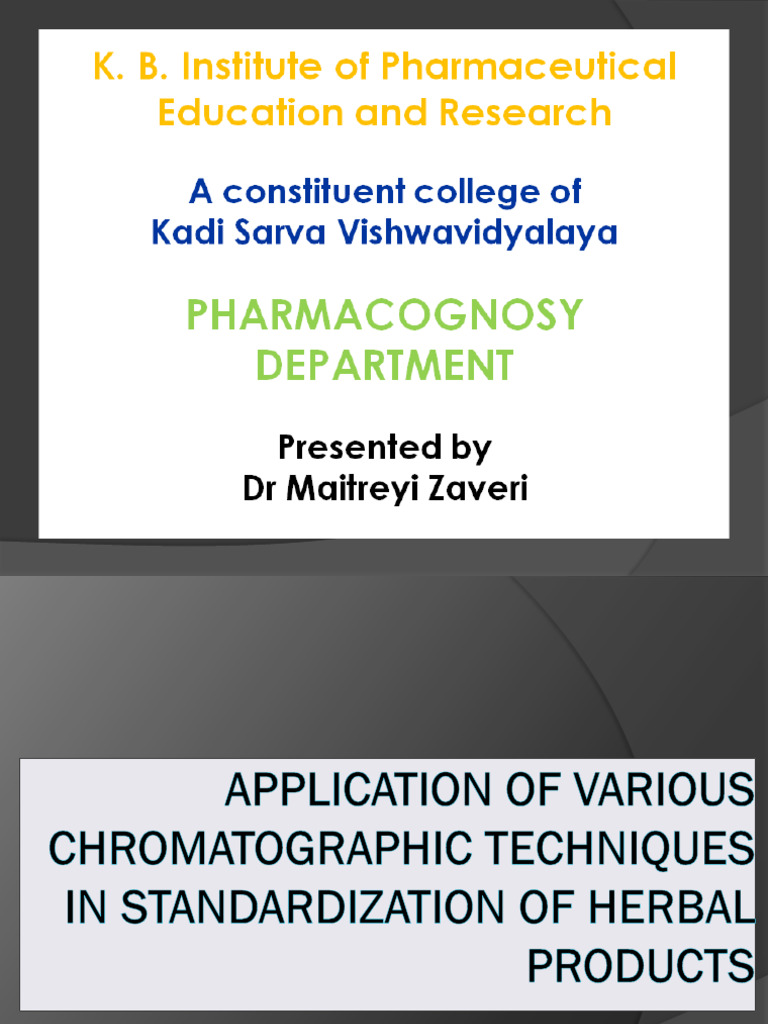 Chromato Graphic Techniques MNZ | PDF | Chromatography | Thin Layer ...
