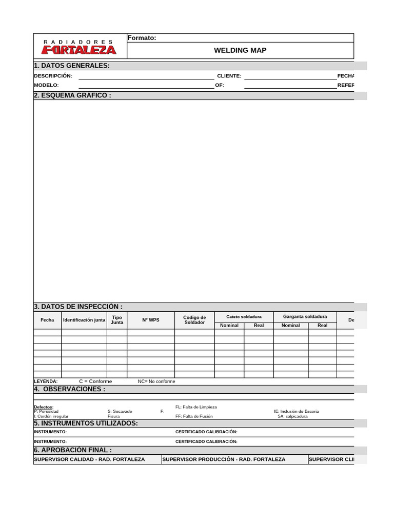 Reg. Welding Map | PDF