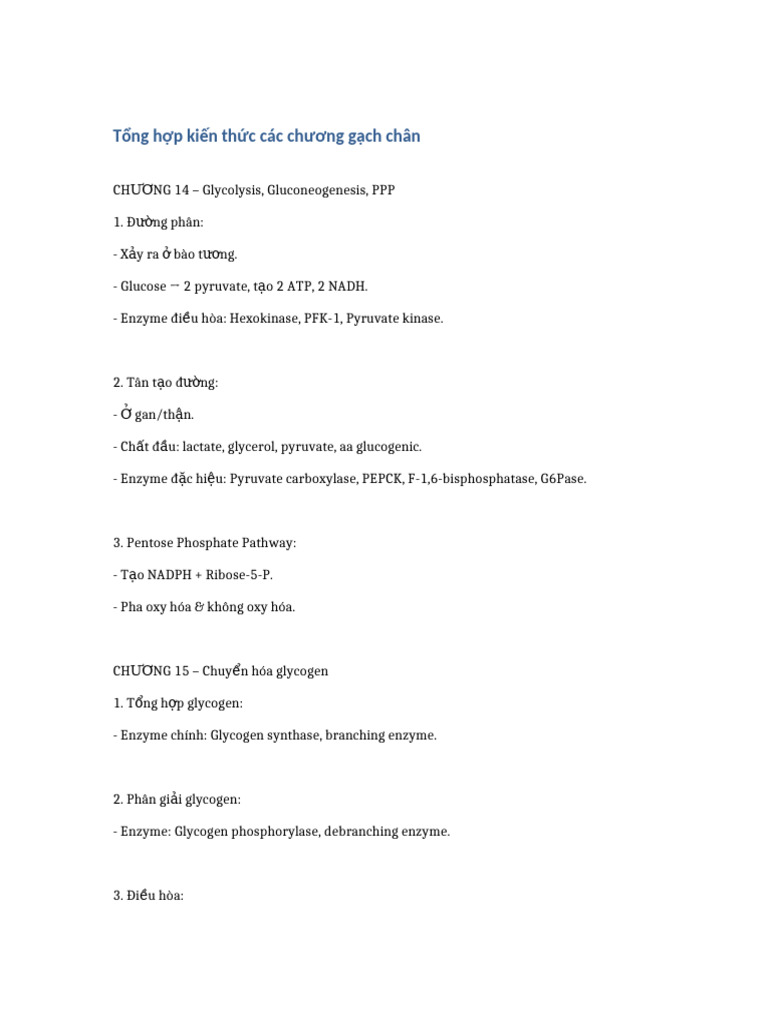 Tong Hop Cac Chuong Gach Chan | PDF