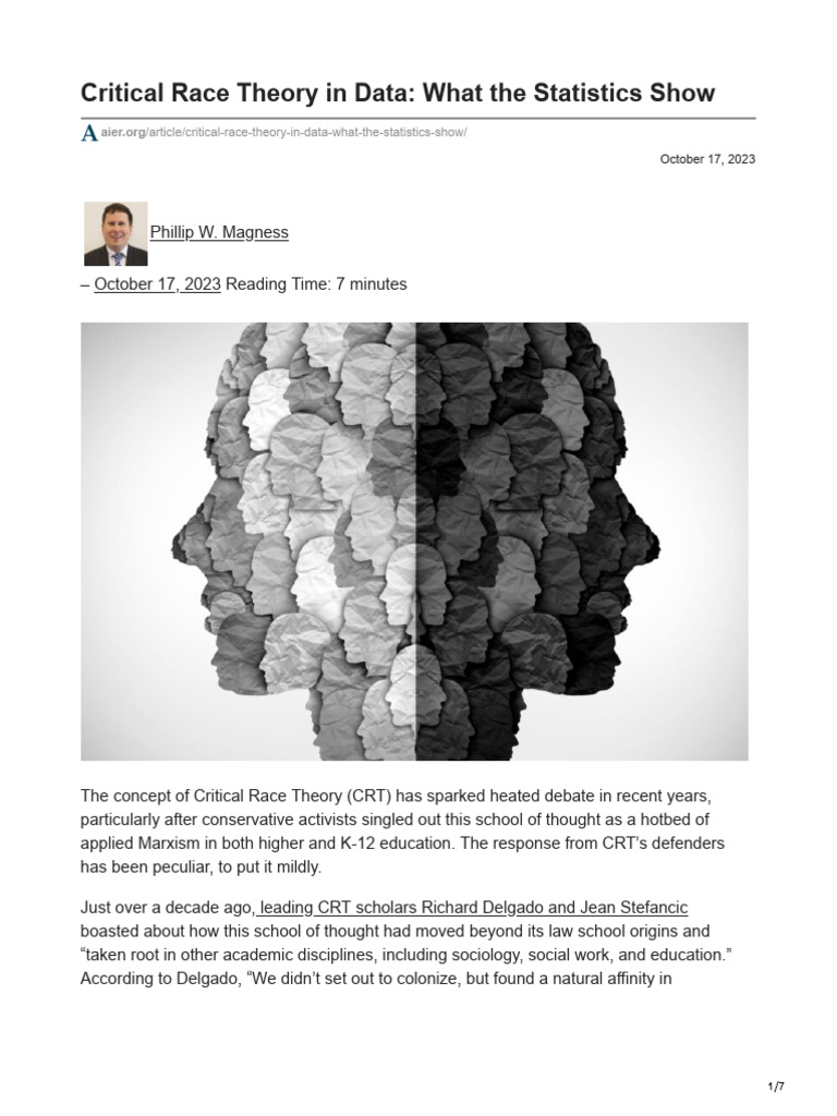 Magness, Phillip W. - Critical Race Theory in Data - What the ...