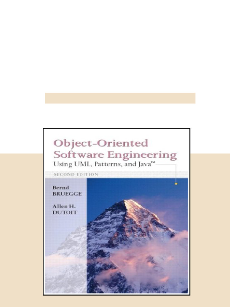 Object Oriented Software Engineering Using UML Patterns and Java 2nd ...