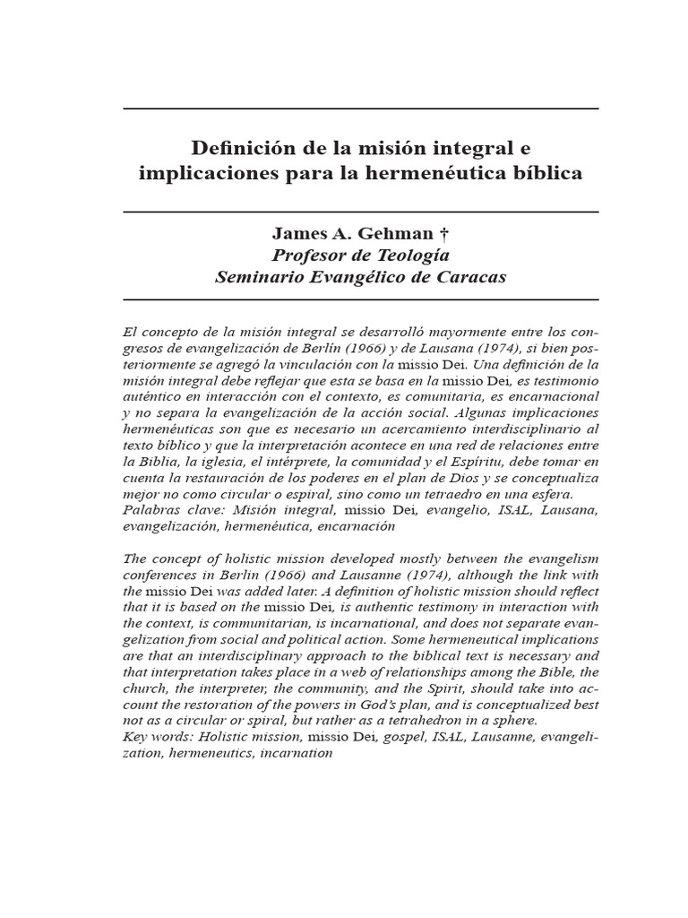 Definicion_de_la_mision_integral_e_implicancias | PDF | Evangélico ...