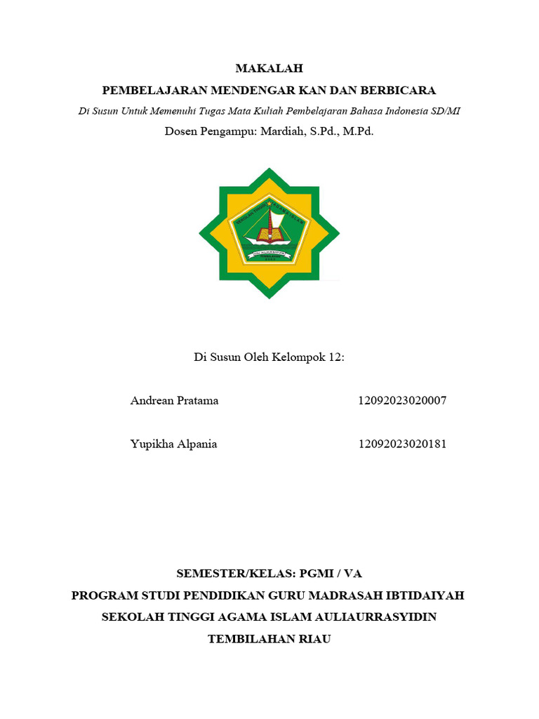 Makalah Pemb b.indo Kel 12[1] | PDF