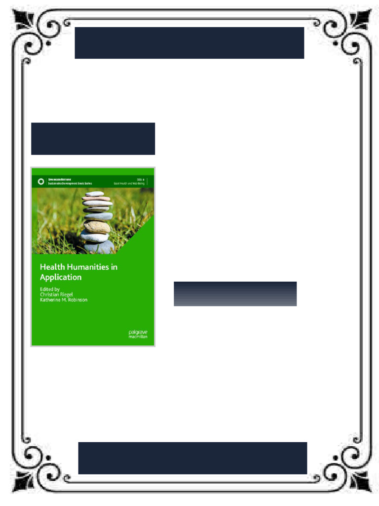 Health Humanities in Application Christian Riegel ebook 2025 full ...