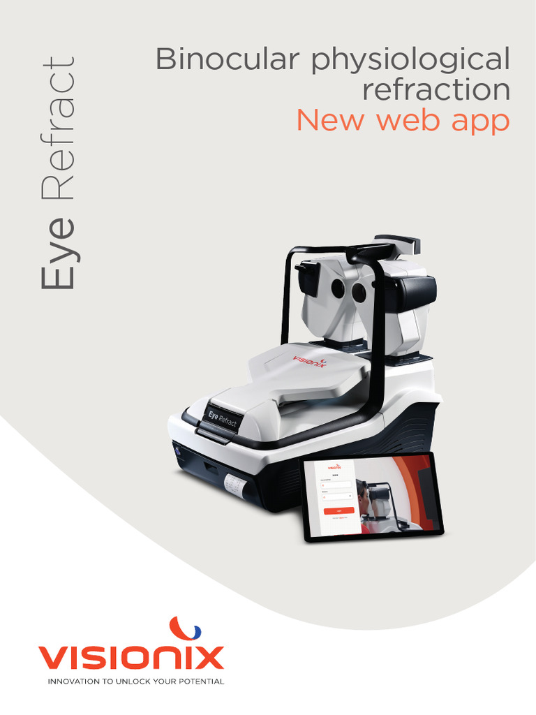 Brochureen Vx Eyerefract Ind12 0725 Web | PDF | Optometry | Cornea