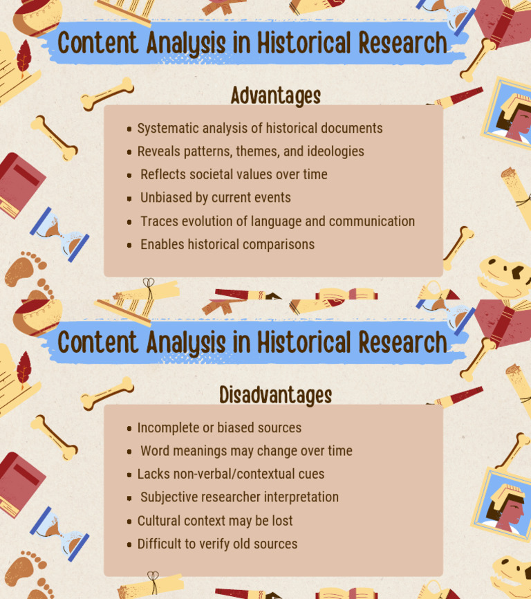 Content Analysis in Historical Research | PDF