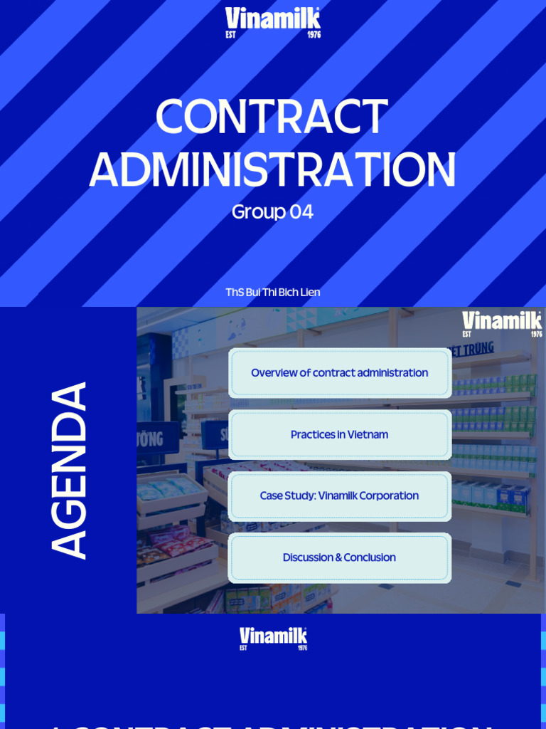 Contract Administration 1 | PDF | Procurement | Enterprise Resource ...