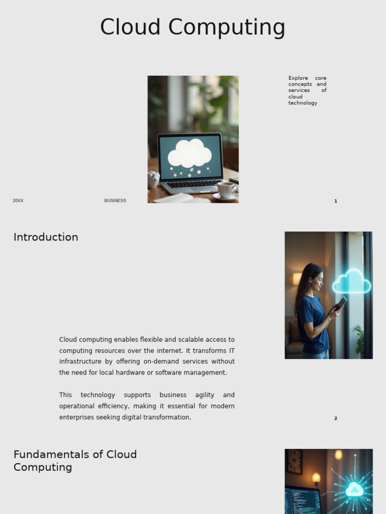 Cloud Computing | PDF | Cloud Computing | Software As A Service