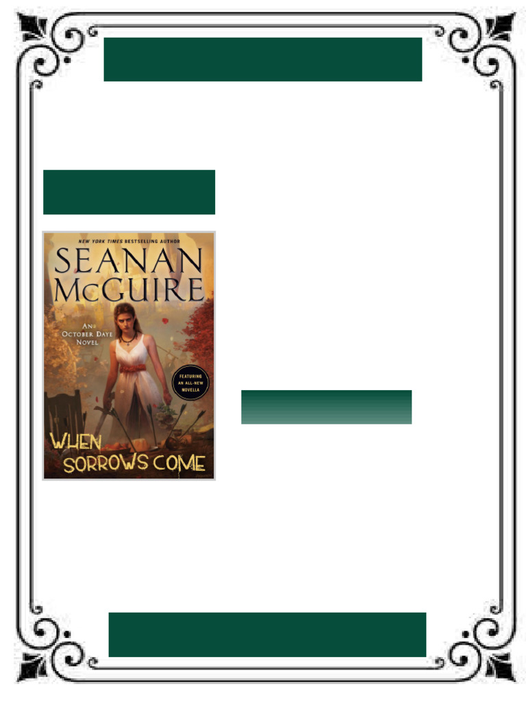 When Sorrows Come October Daye 15 1st Edition Seanan Mcguire ebook with ...
