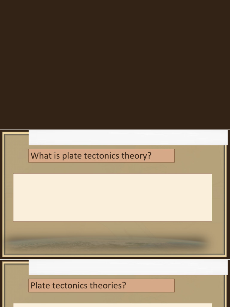 07 Continental Drift and Sea Floor Spreading | PDF | Plate Tectonics ...