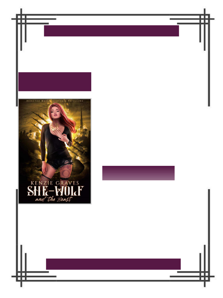 She Wolf and the Beast Love is Grimm 1 1st Edition Kenzie Graves eBook ...