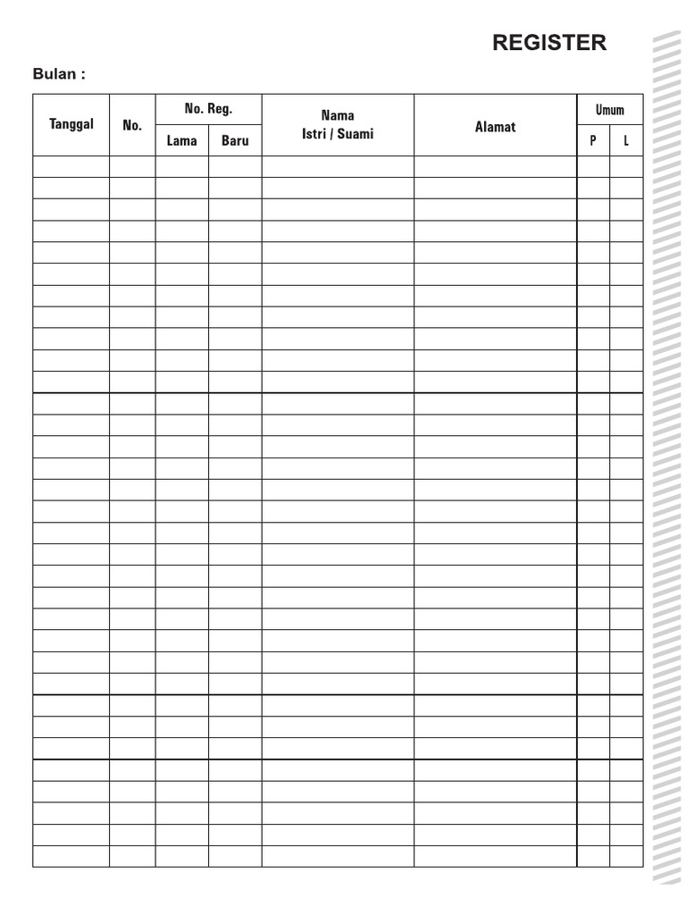 Register KB A4 | PDF
