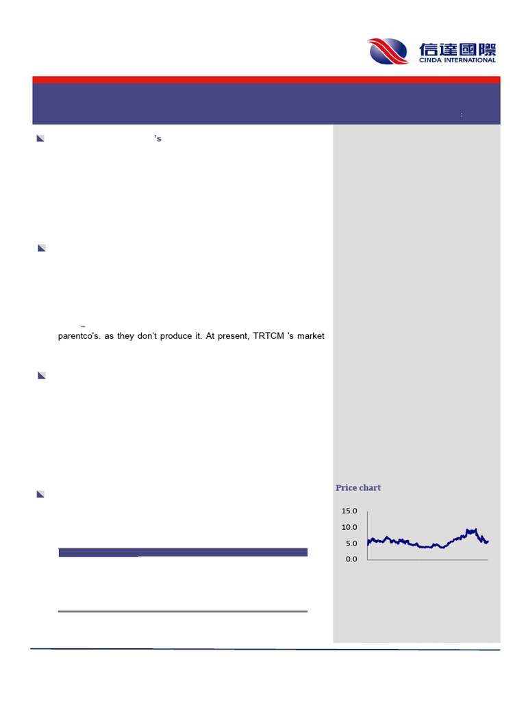 Tong Ren Tang Chinese Medicine - 3613.HK: A Stable CTM Play | PDF ...