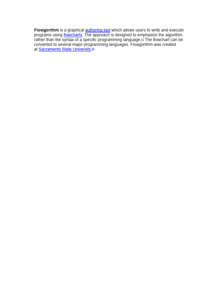 Flowgorithm | PDF