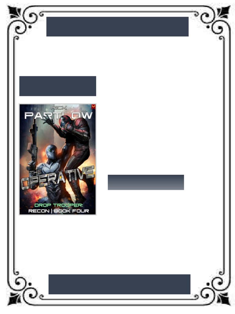 The Operative: Drop Trooper Recon Book 4 Rick Partlow ebook direct ...