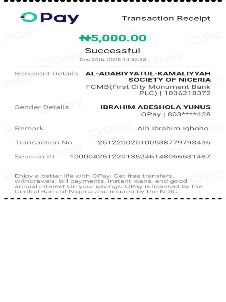 Transaction Receipt-251220020100538779793436 | PDF