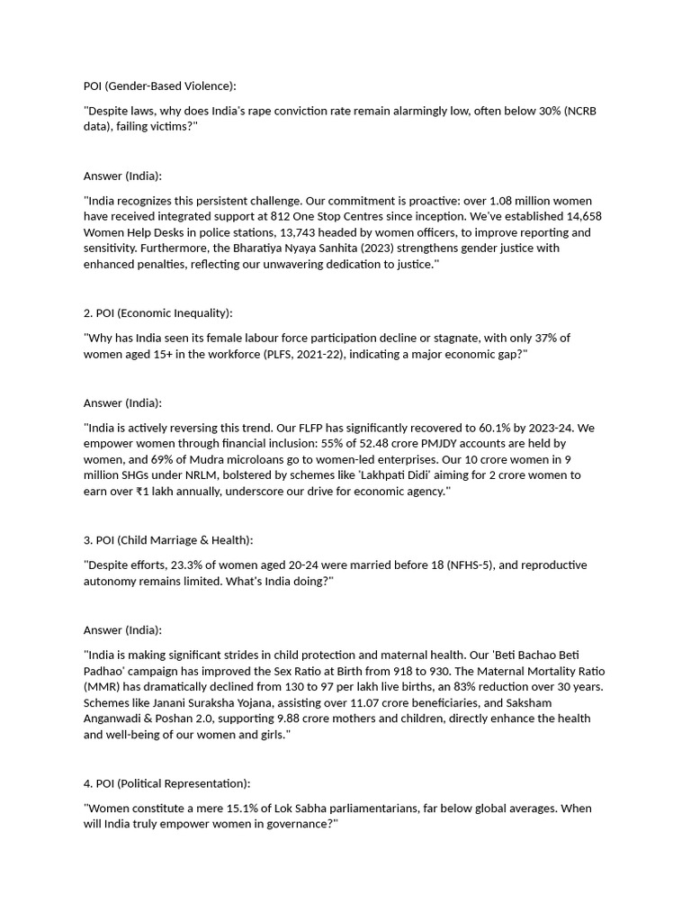 Pois !!! and Their Replies | PDF | Woman | Social Policy