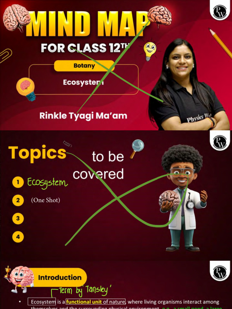 Ecosystem Class Notes | PDF