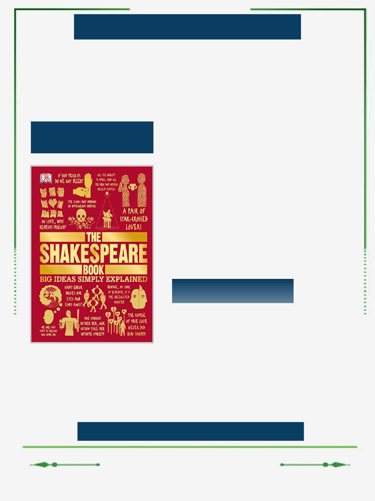 The Shakespeare Book Big Ideas Simply Explained DK Big Ideas Dk ebook ...