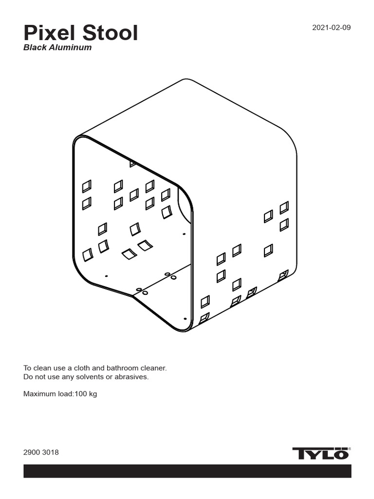 2900 3018 Pixel Stool | PDF