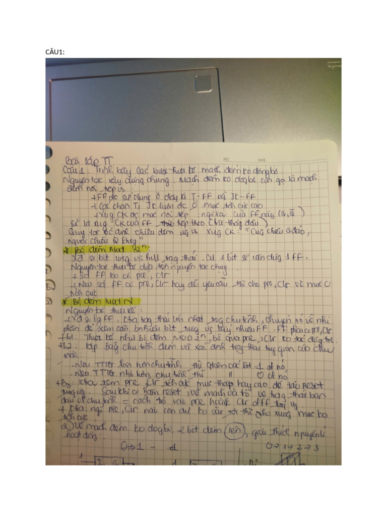 Tt Thiet Ke Mach Dien Tu So (2) | PDF