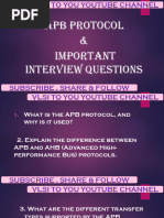 AMBA APB Protocol Overview and Implementation | PDF | Computer ...
