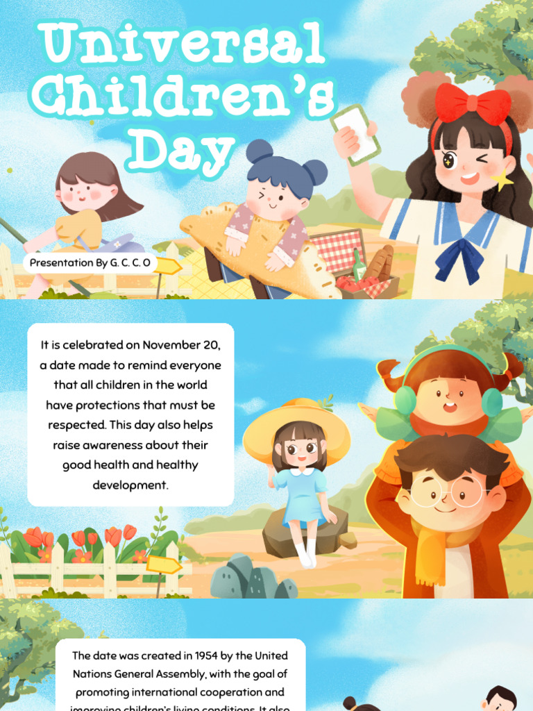 Universal Children's Day | PDF