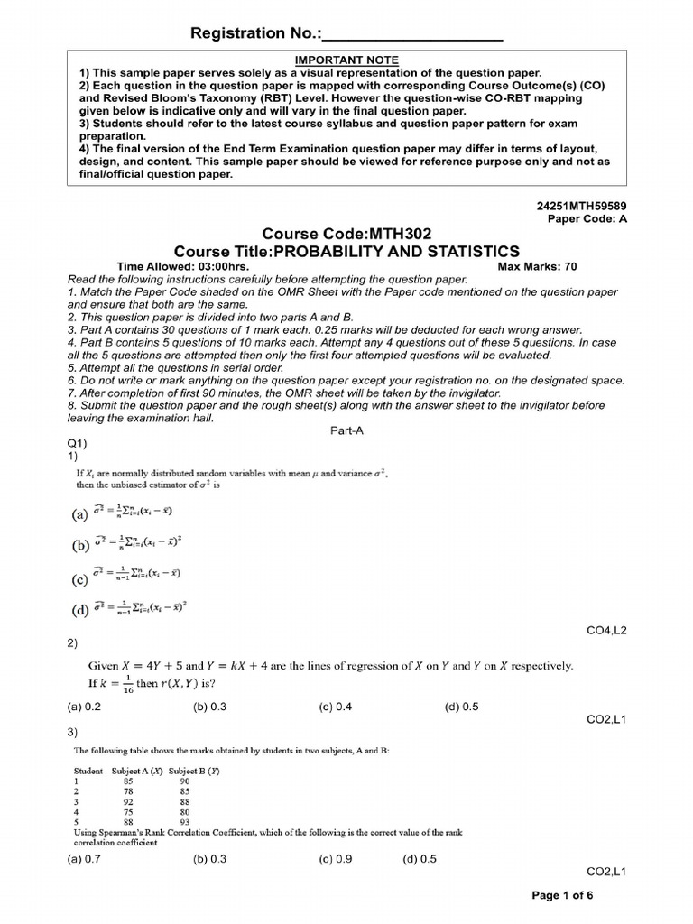 MTH302 24251 59589 | PDF