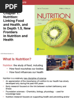 AMDR Guidelines for Macronutrients | PDF | Nutrients | Calorie
