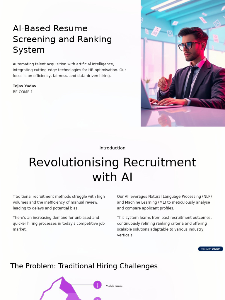 AI Based Resume Screening and Ranking System (Main) | PDF | Artificial ...