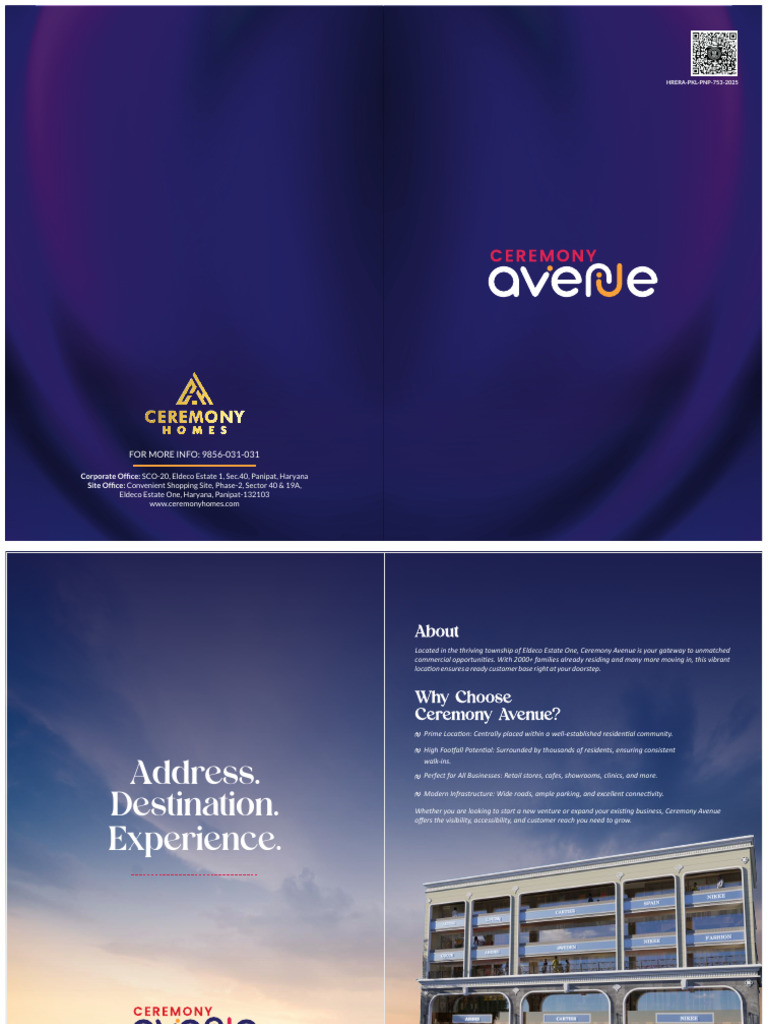 Ceremony Avenue: Prime Commercial Hub | PDF