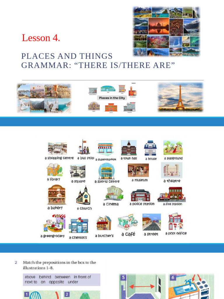 Lesson 4 Places and Things | PDF