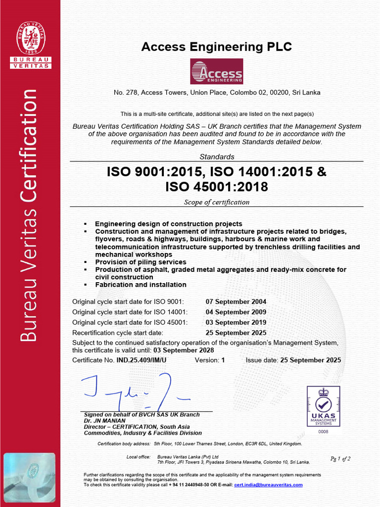 Access Engineering PLC - 2025 | PDF