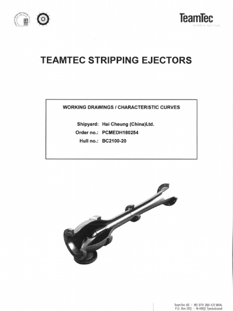 Teamtec Stripping Ejectors | PDF