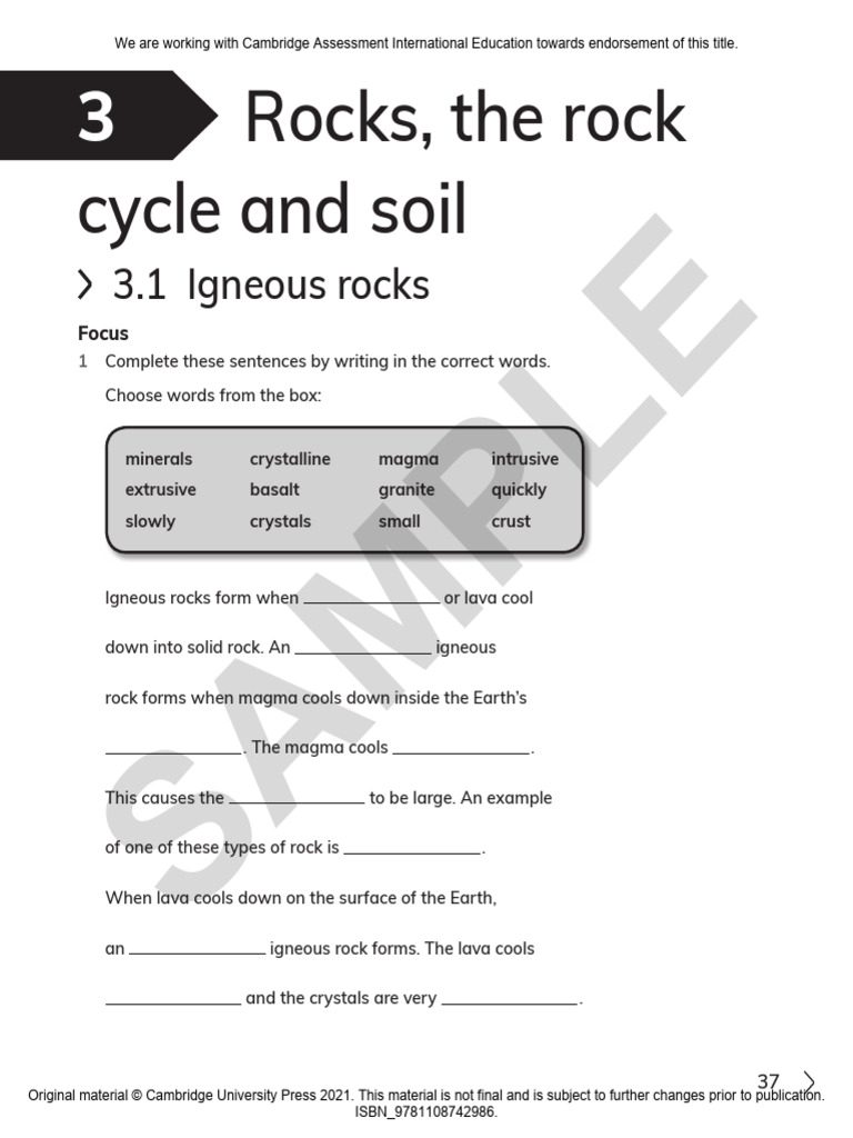 Understanding Igneous Rocks and Types | PDF | Rock (Geology) | Igneous Rock