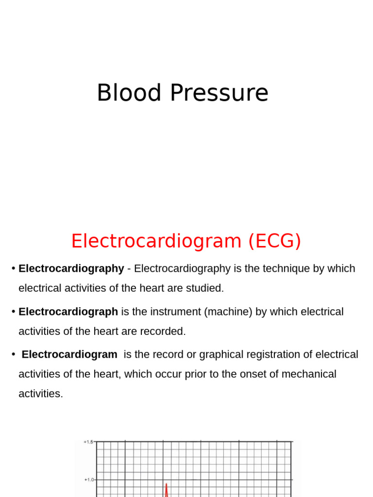 3.BP, Heart Sounds ECG | PDF | Blood Pressure | Hypertension