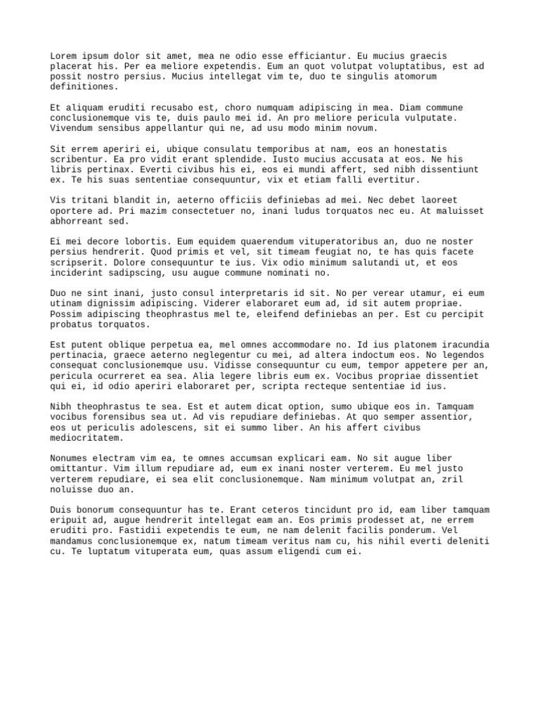 Latin Lipsum | PDF