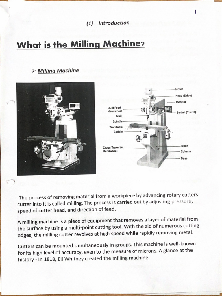 A4 Working of Machine Tools and Parts | PDF