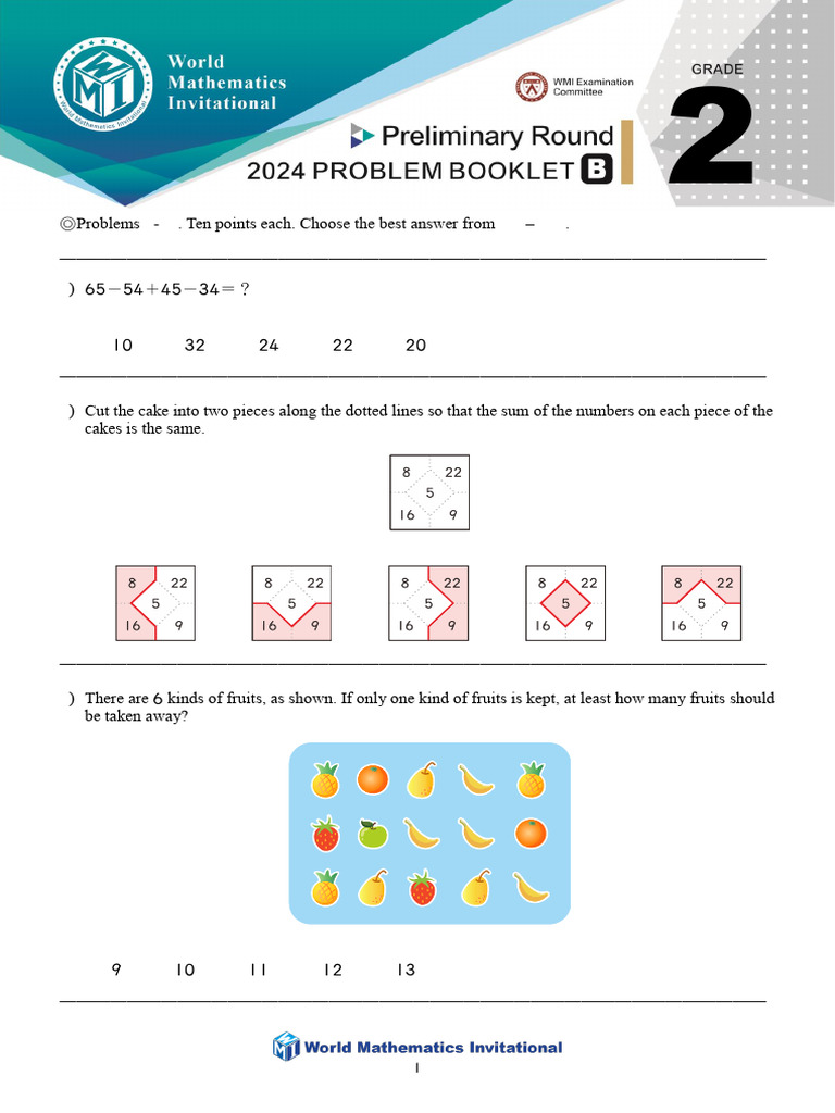 Math Problem Solving Exercises | PDF