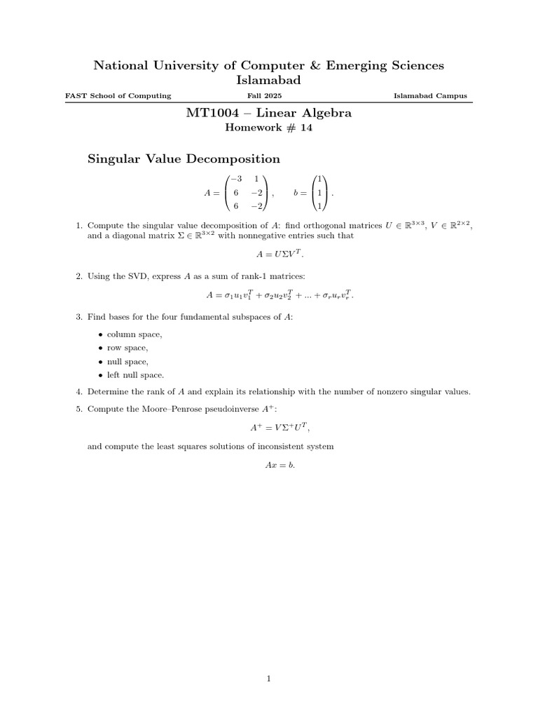 Homework 14 | PDF