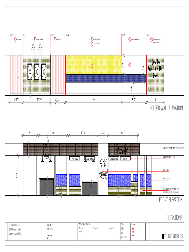 Signage and Elevation Design Details | PDF
