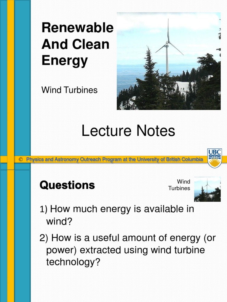 Wind Energy Extraction Explained | PDF | Wind Power | Wind Turbine