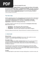 Sheldon's Somatotype Theory Explained | PDF | Psychology | Behavioural ...