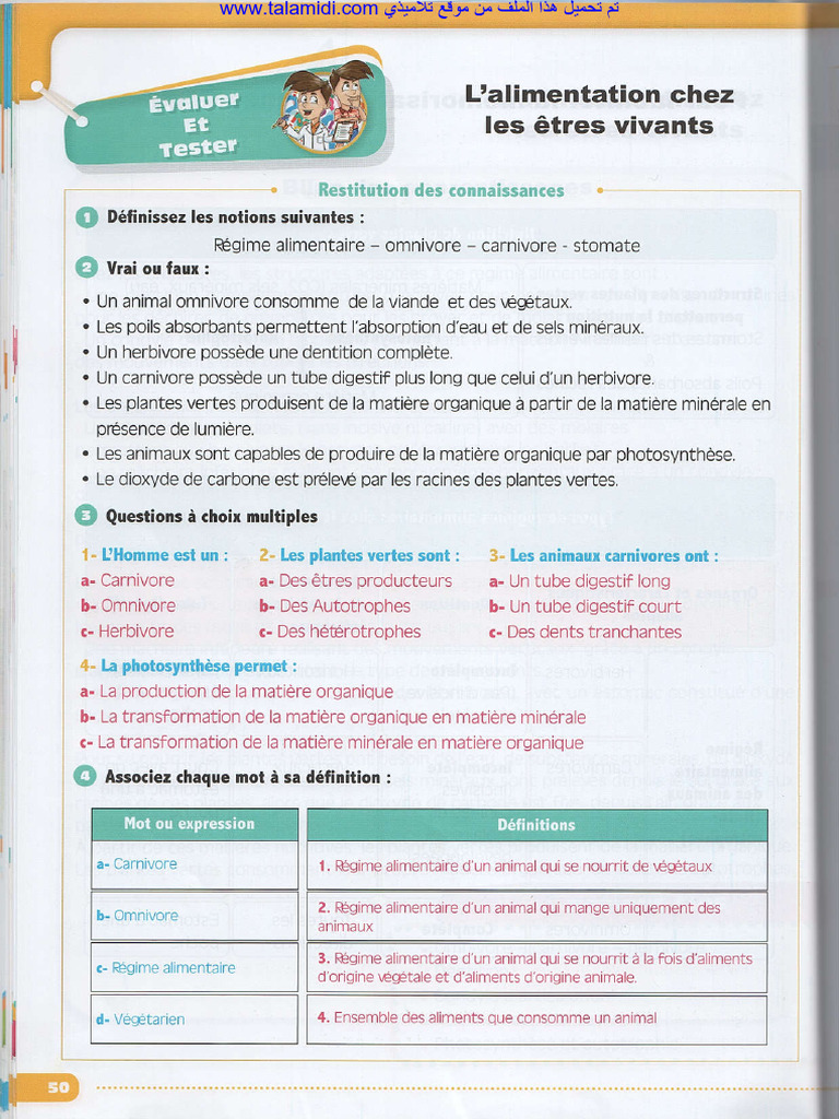 1AC SVT Exercice 01 | PDF