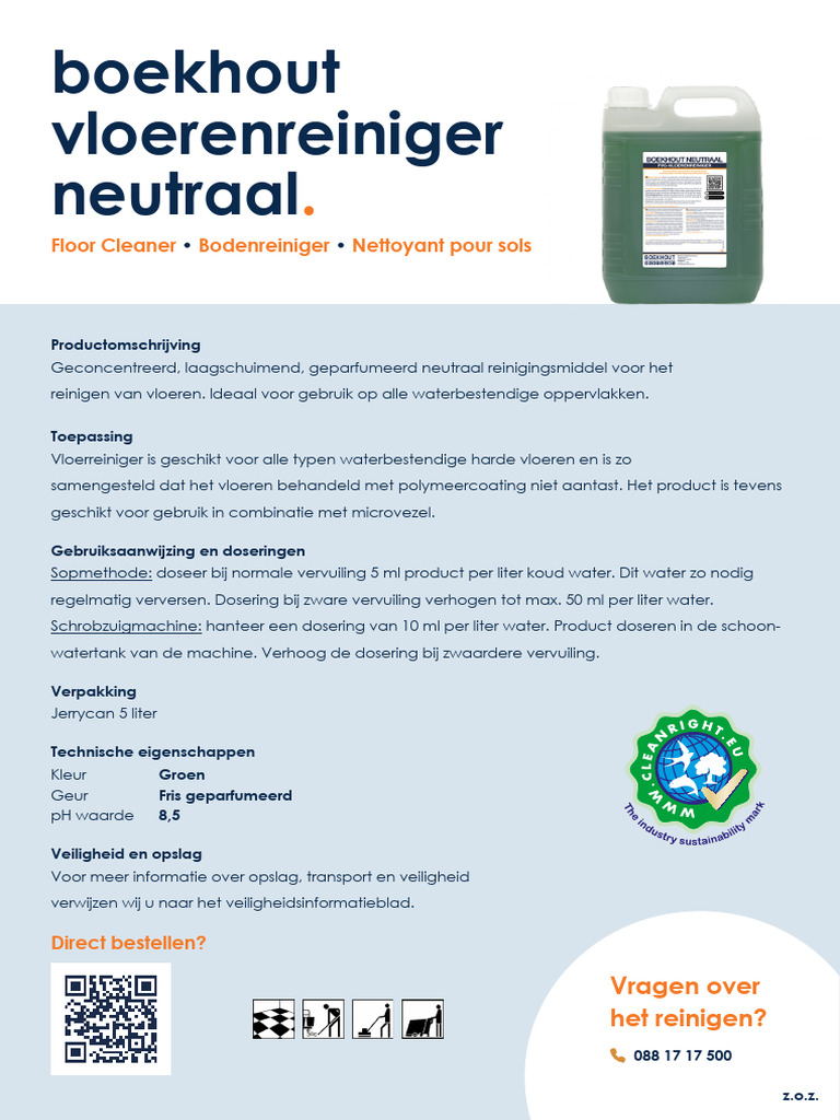 Reinigingsadvies Boekhout PVC | PDF