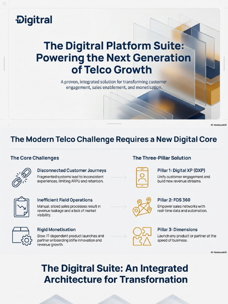 Digitral Platform Suite Powering Telco Growth | PDF